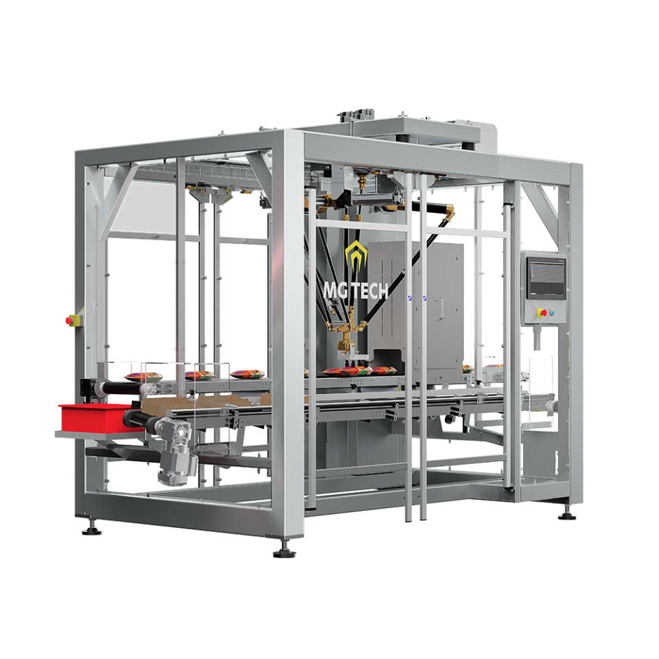 PM-TL100 top load case packer | MG Tech