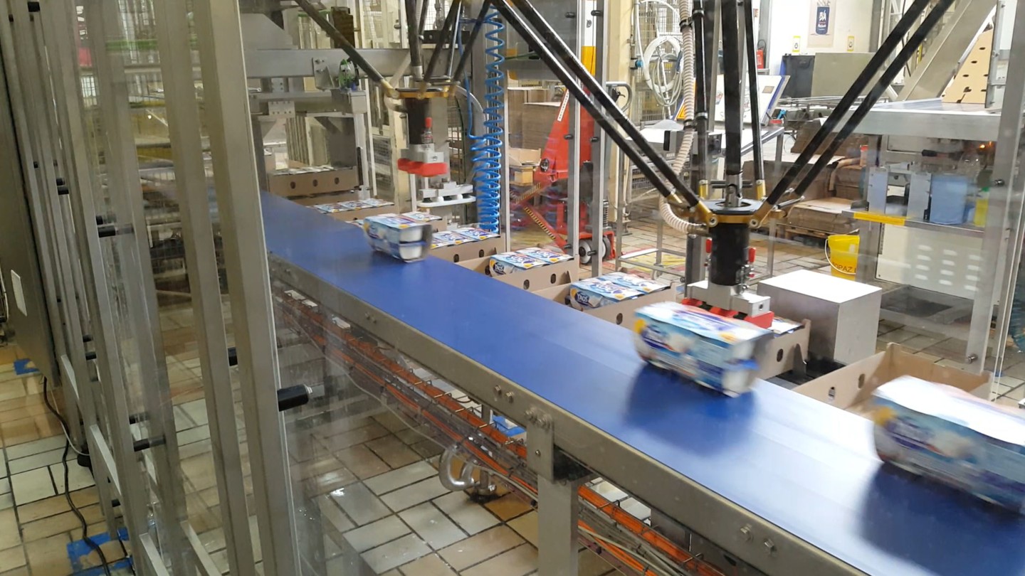 PM-TL100 top load case packer | MG Tech